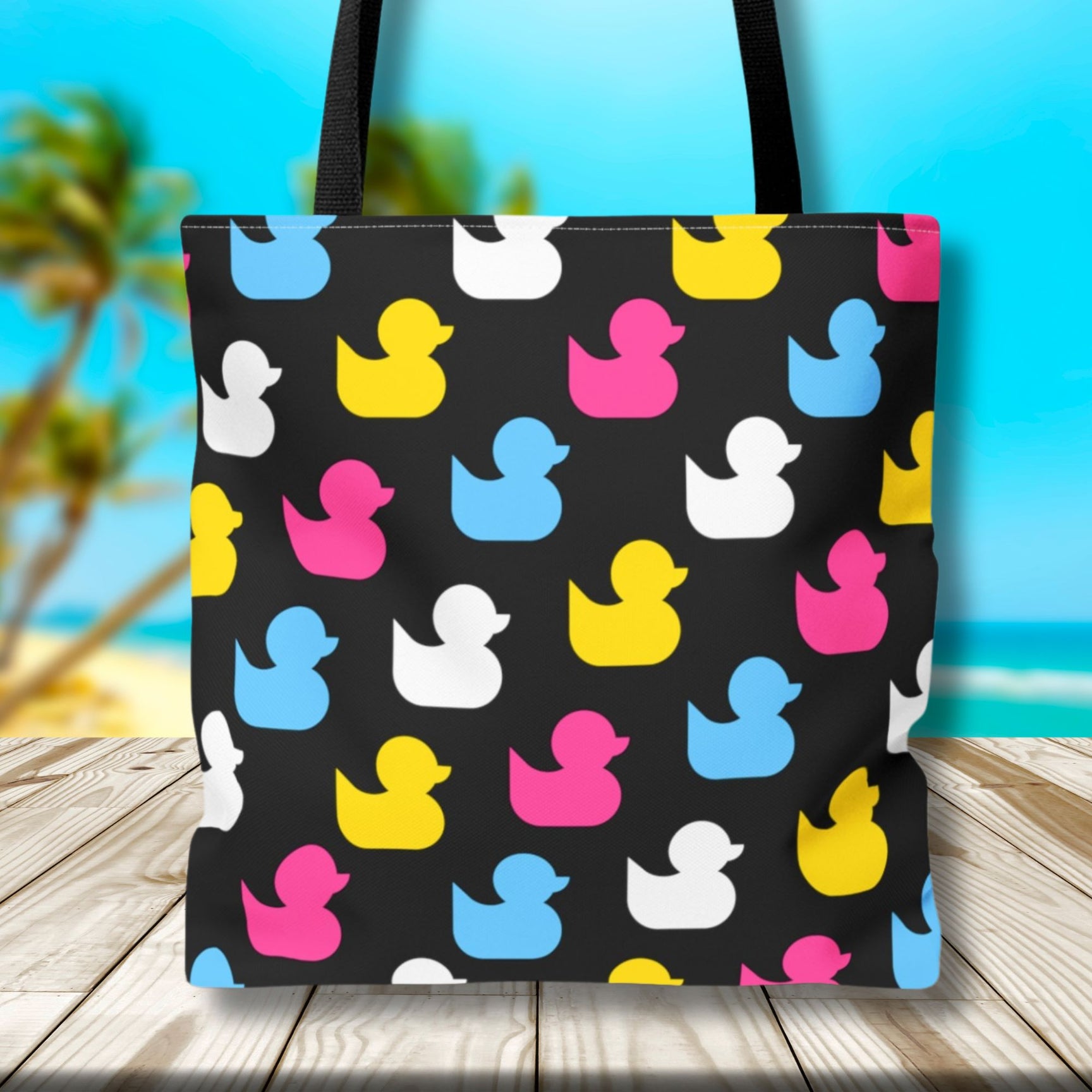 Cruising Ducks Tote Bag | Cruise Beach Tote – Cruise Into