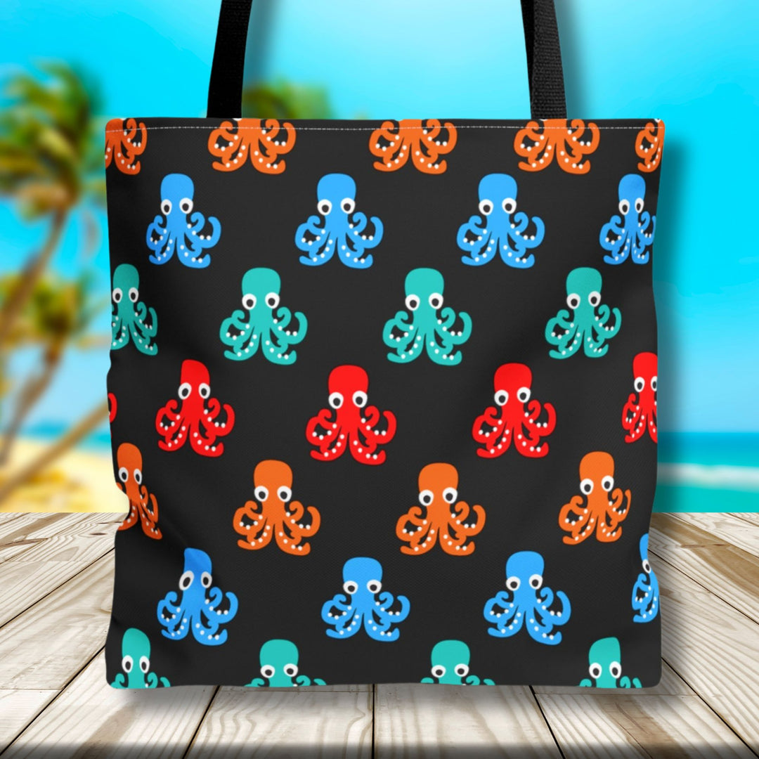 Octopus Cruise Tote Bag | Nautical Beach Tote – Cruise Into