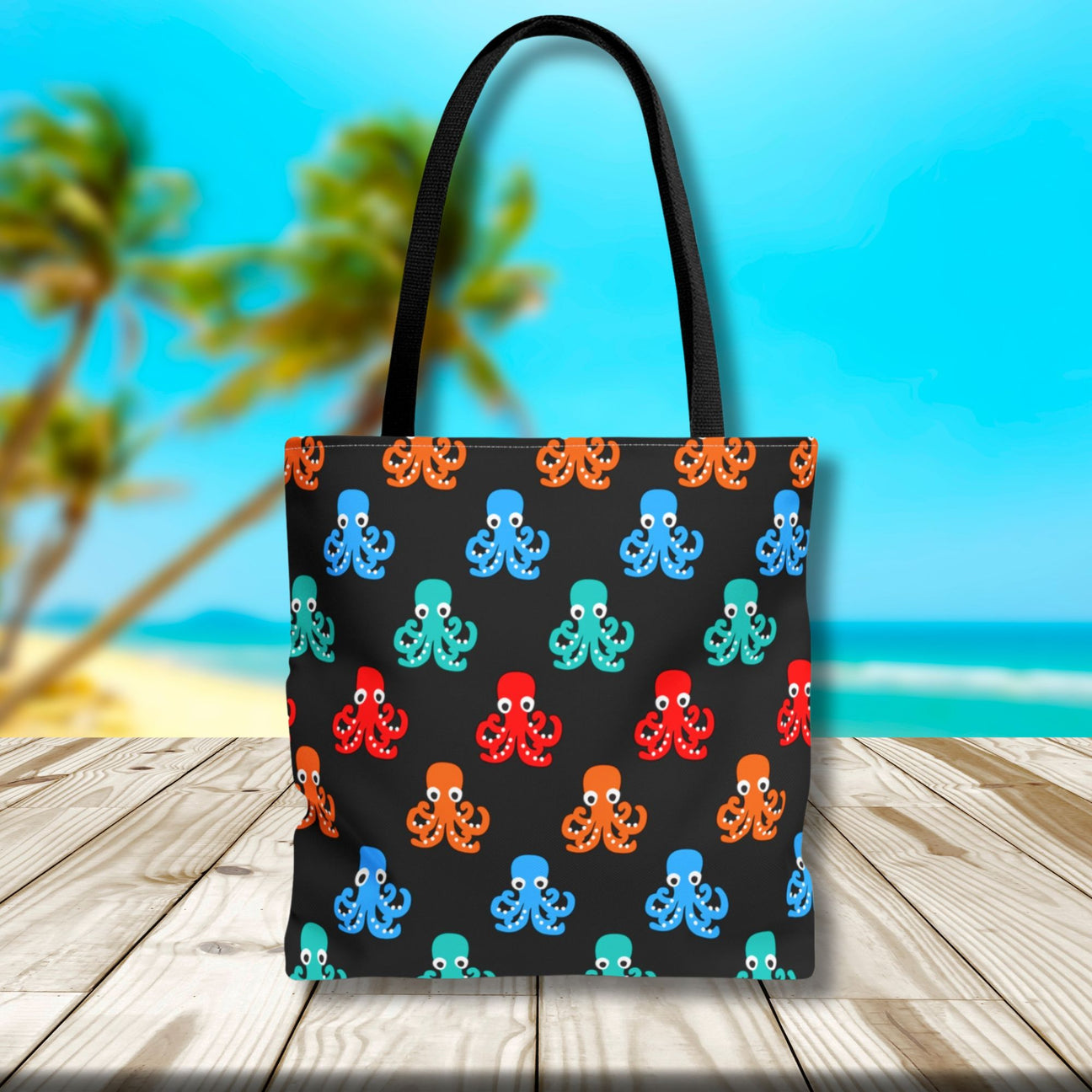 Octopus Cruise Tote Bag | Nautical Beach Tote – Cruise Into